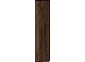 5905805302708 - Wandboard BASIC BY BALCULINA Deko braun (walnuss) B31cm H133cm T2cm MDF Polyester Regale Im 4er-Set B H je 31x133 cm verschönert Räume und Wände