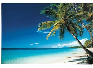 8714597310634 - Poster REINDERS Palme am Strand blau (farbe bild(er) blau) B915cm H61cm Papier Bilder