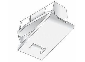 4015161090209 - Feststeller hinno-stop HS01 HINNO Gardinen Gardinenleisten Gardinenschienen Gardinenstangen Innenlaufsysteme Vorhänge (10-St) HINNO Clic-Feststeller weiß