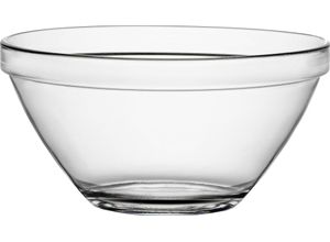4009290106030 - Schale VAN WELL Pompei transparent (klar) B14cm H7cm T14cm Ø14cm Glas Schüsseln spülmaschinenfest und mikrowellengeeignet