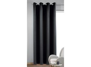 4034169065903 - Vorhang Mia Gr 1 schwarz B140cm H245cm Polyester Gardinen Fertigschal