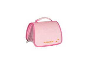 4029753183002 - 18300 - Die Spiegelburg - Lustige Tierparade - Reisetasche für Plüschtiere rosa