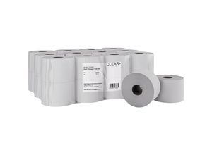 4049657038727 - CWS Toilettenpapier Kompakt-Rollen Clear+ 2-lagig VE 24 Stk 100 m je Rolle