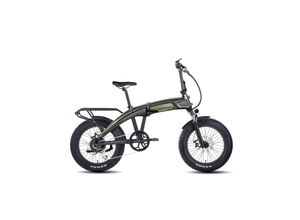 4050296121329 - SachsenRad E-Folding Bike F6 Safari Faltbike Elektrofahrrad Minibike Klapprad faltbar