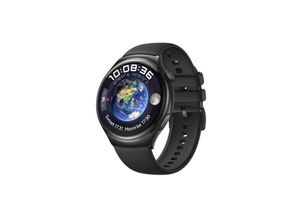 6941487291847 - HUAWEI Watch 4 Active LTE 46mm Smartwatch Edelstahl Gehäuse Fluoroelastomer Armband Schwarz