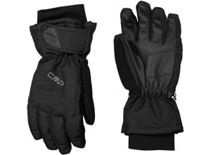 8056381142749 - Skihandschuhe CMP Kinder Gr 6 (175) schwarz (nero) Softshell Microfaser unifarben Handschuhe für Kinder