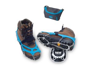 3838723285667 - Ice Track Schuhkrallen Eis Krallen Schuh Spikes Schnee Ketten Steigeisen Größe S (33-36) 3838723285667 - Ice Track Schuhkrallen Eis Krallen Schuh Spikes Schnee Ketten Steigeisen Größe S (33-36)