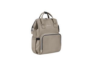 3800171214926 - Kikkaboo Wickeltasche Siena Rucksack Wickelunterlage Grifflänge einstellbar hellbraun