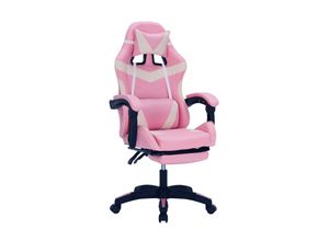 4255701932334 - Gaming Stuhl Krit Eco Pink-Weiß