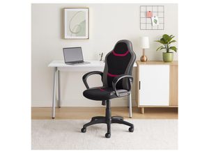 4255701908445 - Bürostuhl höhenverstellbar Marcel Pink