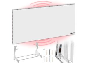 4061173255914 - tectakeÂ® - Hybrid-Infrarotpanel mit Thermostat und Ãœberhitzungsschutz - Heizung Heizpanel Elektroheizung - ISP HB TH 1100 Watt - 140x25x60cm - 405008