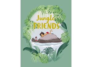 4055065162527 - Bild KOMAR Jungle Book Friends bunt (farbe bild(er) bunt) B30cm H40cm Papier Holz Bilder Wandbild zur Dekoration im Kinderzimmer - ohne Rahmen