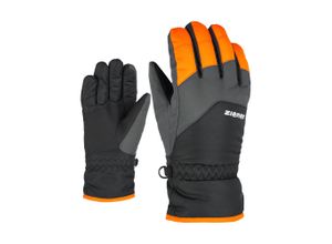 4059749793748 - Skihandschuhe ZIENER LANDO-Z glove junior Jungen Gr 35 orange (new orange) Obermaterial 100% Polyester  Innenhand 100% Polyester  Futter 100% Polyester  Wattierung 100% Polyester Handschuhe
