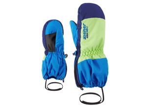 4052928967183 - Fäustlinge ZIENER LEVI-Z AS glove mini Kinder Gr 15 blau (persian blau) Obermaterial 100% Polyester  Innenhand 100% Polyester  Futter 100% Polyester  Wattierung 100% Polyester (recycelt) Handschuhe