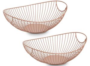 4003368506685 - Aufbewahrungskorb ZELLER PRESENT Metall mocca 2er Set mocca B26cm H115cm T33cm Metall Aufbewahrungsboxen Obstkorb trendfarbe zeitlos und dekorativ 4003368506685 - Aufbewahrungskorb ZELLER PRESENT Metall mocca 2er Set mocca B26cm H115cm T33cm Metall Aufbewahrungsboxen Obstkorb trendfarbe zeitlos und dekorativ