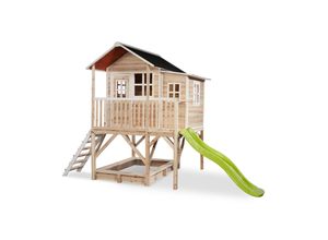 8718469468249 - Exit Toys Spielhaus Loft Natur ca 348 x 220 x 255 cm
