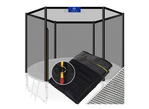 4260692712452 - KESSER® Trampolin Ersatznetz Sicherheitsnetz UV-beständig Trampolinnetz Trampolinschutz Ø 244 305 366 427 cm einfache Montage Eingangstür mit Reißverschluss aus hochwertigen Materialien 4260692712452 - KESSER® Trampolin Ersatznetz Sicherheitsnetz UV-beständig Trampolinnetz Trampolinschutz Ø 244 305 366 427 cm einfache Montage Eingangstür mit Reißverschluss aus hochwertigen Materialien