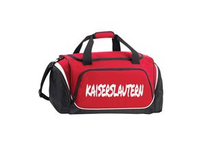4068859159566 - multifanshop Sporttasche - Kaiserslautern - Textmarker - Druck weiß - Tasche