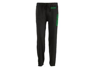 4068859171667 - multifanshop Jogginghose - Mönchengladbach - Bund & Seite - Druck grün - Trainingshose