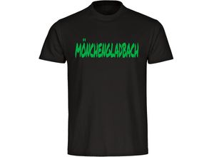 4068859515744 - multifanshop Kinder T-Shirt - Mönchengladbach - Textmarker - Druck grün - Kind