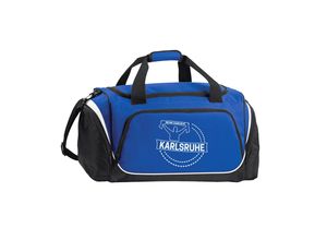 4068859055332 - multifanshop Sporttasche - Karlsruhe - Meine Fankurve - Druck weiß - Tasche