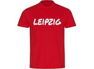 4068859522537 - multifanshop Kinder T-Shirt - Leipzig - Textmarker - Druck weiß - Kind