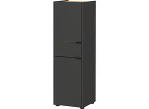 4255632542152 - Schrank mit Schublade 34x34x111 Navarra-Eiche Leise Schließtechnik Kollektion Avis für Bad Farbe Anthrazit-Beige Kadima Design 4255632542152 - Schrank mit Schublade 34x34x111 Navarra-Eiche Leise Schließtechnik Kollektion Avis für Bad Farbe Anthrazit-Beige Kadima Design