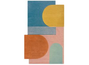 4255882023067 - Abstrakt-Geometrischer Wollteppich THAMES LILY - Kadima Design KADIMA DESIGN 4255882023067 - Abstrakt-Geometrischer Wollteppich THAMES LILY - Kadima Design KADIMA DESIGN