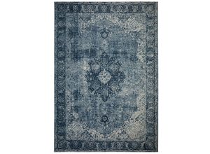 4255632537073 - Vielseitiger Vintage Teppich Coquet Tara Farbe Blau 155x230 cm Kadima Design