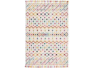 4255632537516 - Moderner Berber-Teppich mit Fransen Arun Gina  160x230 cm Kadima Design