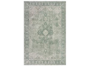 4255632537103 - Vielseitiger Vintage Teppich Coquet Tara Farbe Grün 120x170 cm Kadima Design