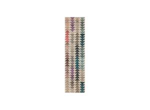 4255632537677 - Wolle-Teppich mit Hoch-Tief-Effekt für Tiefe im Design Esk Jack 60x230 cm Kadima Design