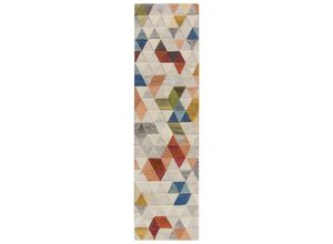 4255632537639 - Moderner Teppich in Lebendigen Farben mit Rutschfestem Rücken Esk Leo 60x230 cm Kadima Design