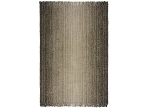 4255632538322 - Luxus Handgewebter Teppich - Jute & Wolle Mix - Weaver Farbe Grau 160x230 cm Kadima Design