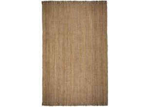 4255632539435 - 100% Jute-Wendeteppich Erme für hohe Beanspruchung 60x150 cm Kadima Design