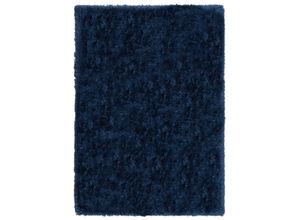 4255632538544 - Superweicher Hochflor-Teppich - Orwell Farbe Blau 200x290 cm Kadima Design