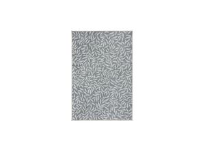4255632543371 - Maschinenwaschbarer Teppich Clyde - Florales Muster 100% recycelt leicht grau-grün 120x170 cm Kadima Design 4255632543371 - Maschinenwaschbarer Teppich Clyde - Florales Muster 100% recycelt leicht grau-grün 120x170 cm Kadima Design