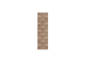 4255632544132 - Juteteppich mit floralem Muster handgewebt naturfarben - Jed 60x230 cm Kadima Design