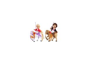 8719904065207 - Toi-Toys - LILLY Teenager-Puppen 12cm mit 2 Pferden Halfter & Sattel Spielfigur