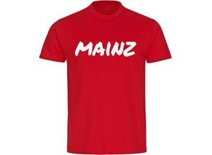 4068859534837 - multifanshop Herren T-Shirt - Mainz - Textmarker - Druck weiß - Männer