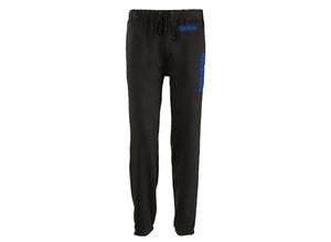 4068859031664 - multifanshop Jogginghose - Paderborn - Bund & Seite - Druck blau - Trainingshose
