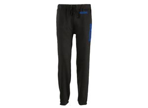 4068859542320 - multifanshop Jogginghose - Magdeburg - Bund & Seite - Druck blau - Trainingshose