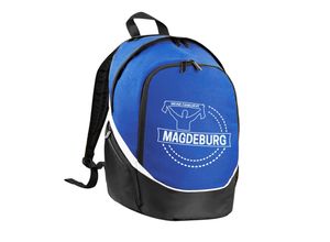 4068859544539 - multifanshop Rucksack - Magdeburg - Meine Fankurve - Druck weiß - Tasche