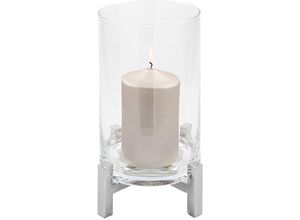 4042911461569 - Windlicht FINK YONO Weihnachtsdeko silber (silberfarben) Kerzenhalter B H T 18cm x 29cm x 18cm Edelstahl Glas aus Edelstahl und Glas B18cm H29cm T18cm 4042911461569 - Windlicht FINK YONO Weihnachtsdeko silber (silberfarben) Kerzenhalter B H T 18cm x 29cm x 18cm Edelstahl Glas aus Edelstahl und Glas B18cm H29cm T18cm