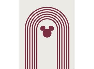 4055065176180 - Wandbild »Minimal Mickey« (1 St) Deutsches Premium-Poster Fotopapier mit seidenmatter Oberfläche und hoher Lichtbeständigkeit Für fotorealistische Drucke mit gestochen scharfen Details und hervorragender Farbbrillanz