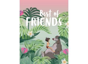 4055065162466 - Bild KOMAR Jungle Book Best of Friends bunt (farbe bild(er) bunt) B30cm H40cm Papier Holz Bilder Wandbild zur Dekoration im Kinderzimmer - ohne Rahmen
