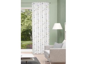 4056751537452 - Vorhang HOME WOHNIDEEN EFFIE Gr 1 beige (natur) B135cm H245cm Baumwolle Polyester Gardinen Kombibandschal Dekostoff bedruckt