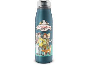 4002458533662 - Isolierflasche ALFI KIDS ISO BOTTLE Edelstahlkörper spülmaschinenfest sdmt gruppe blau H2392cm Edelstahl Kunststoff Silikon Tritan Trinkflaschen 12h heiß & 24h kalt Trinköffnung mit konsistentem Trinkfluss