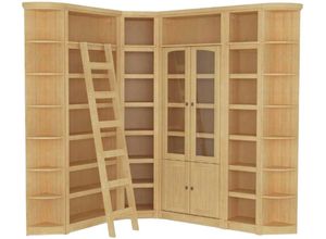4067601442802 - Bibliothek HOME AFFAIRE Soeren Regale Gr B H T 204 cm x 220 cm x 29 cm 42 St beige (natur) Home Affaire Aus Massiver Kiefer 4067601442802 - Bibliothek HOME AFFAIRE Soeren Regale Gr B H T 204 cm x 220 cm x 29 cm 42 St beige (natur) Home Affaire Aus Massiver Kiefer