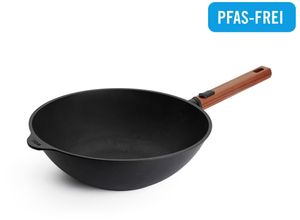 4054359040497 - Wok WOLL Eco Logic QXR Guss-Wok- und Rührpfanne schwarz H10cm Ø30cm Pfannen PFAS-freie Diamond-QXR - Beschichtung